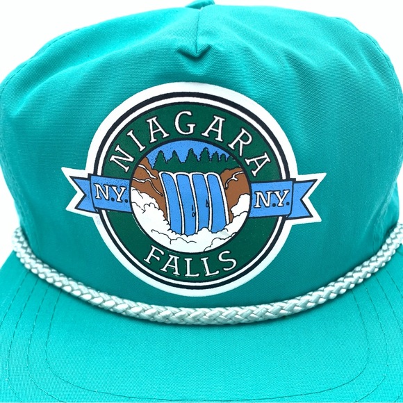 sportcap | Accessories | Vintage Niagara Falls New York Teal Strapback ...
